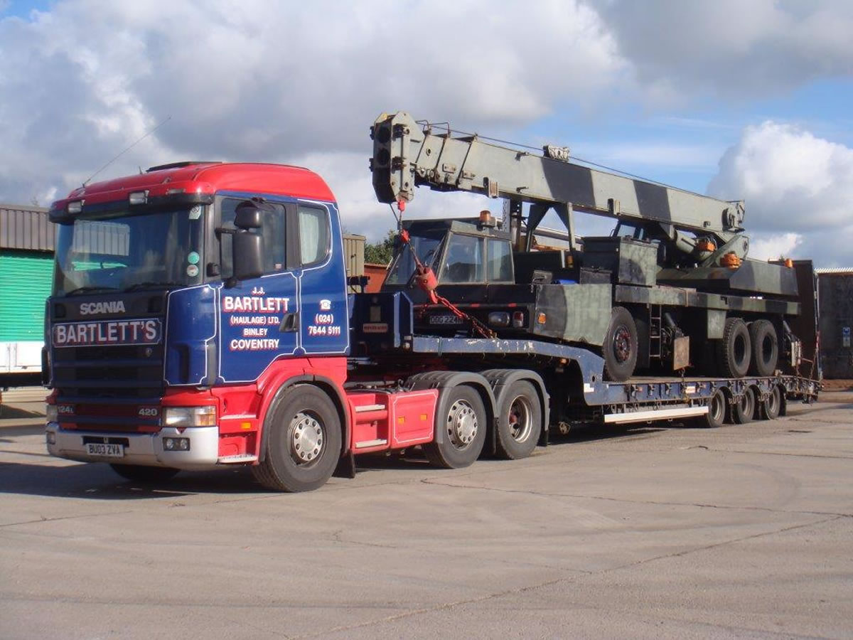 Services – JJ Bartlett Haulage Coventry